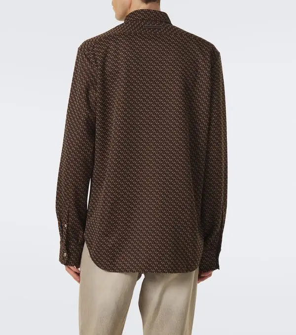 WALES BONNER Doshi Jacquard Shirt