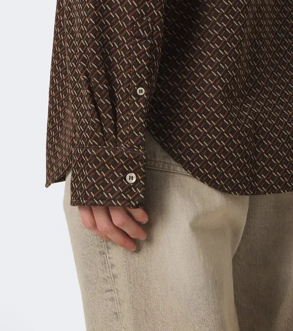 WALES BONNER Doshi Jacquard Shirt