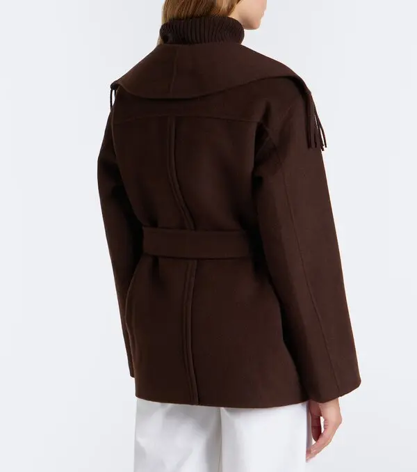 Simkhai Fringed Wool-blend Jacket
