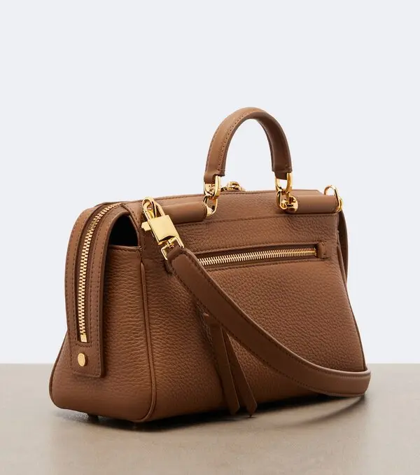 Dolce & Gabbana Vittoria Small Leather Top-handle Bag
