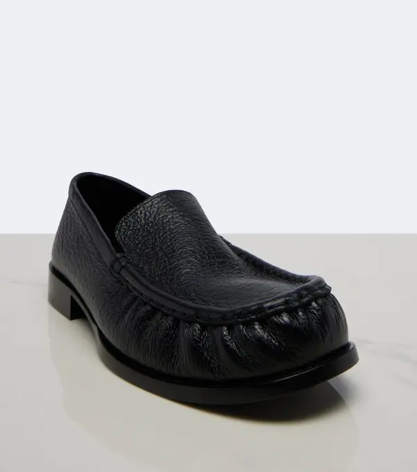Dries Van Noten Leather Loafers