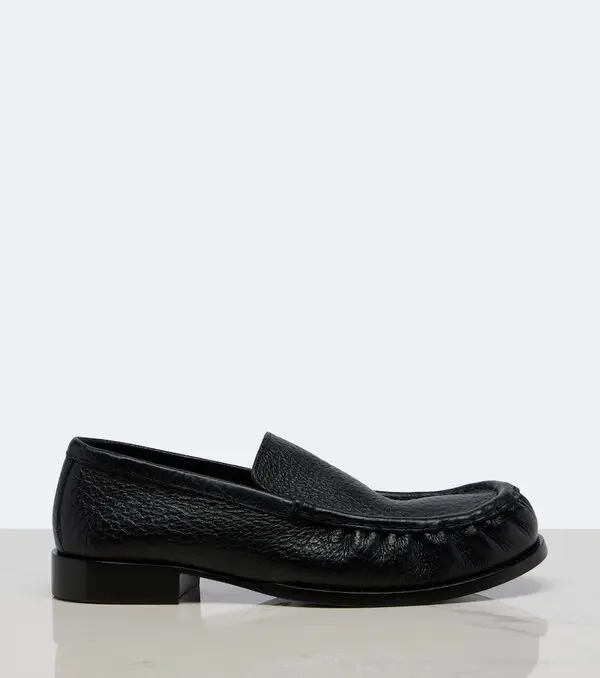 Dries Van Noten Leather Loafers