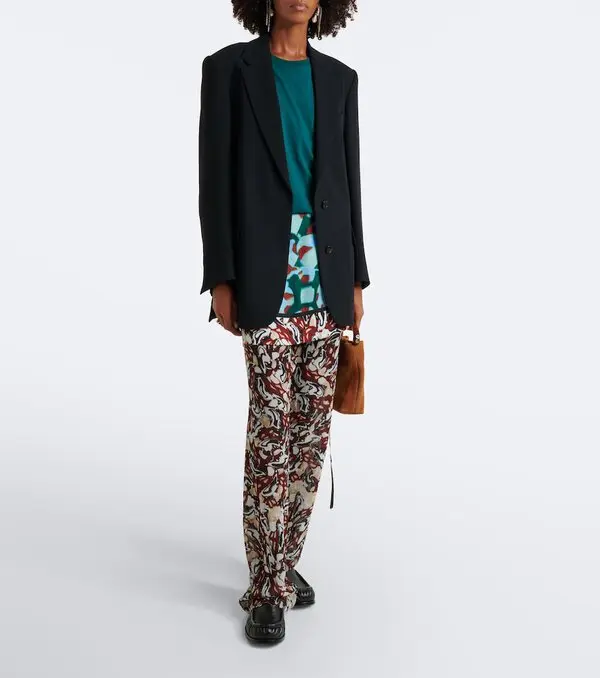 Dries Van Noten Leather Loafers