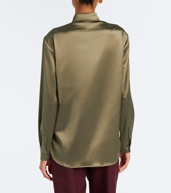 Ralph Lauren Adrien Satin Shirt
