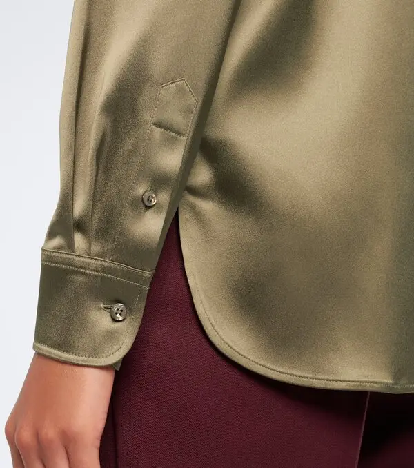 Ralph Lauren Adrien Satin Shirt