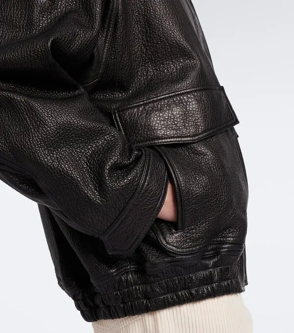 RÓHE Leather Blouson Jacket