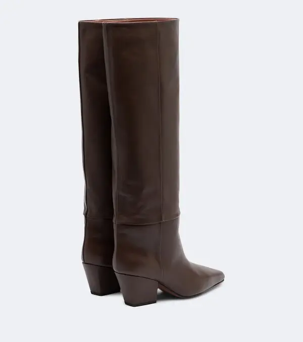 Paris Texas Jane Leather Knee-high Boots