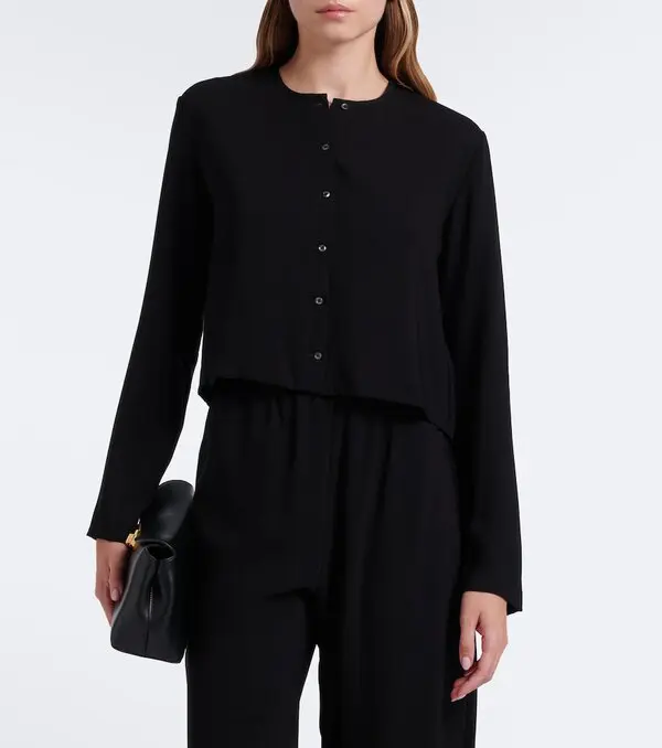 LESET Ari Cropped Cardigan
