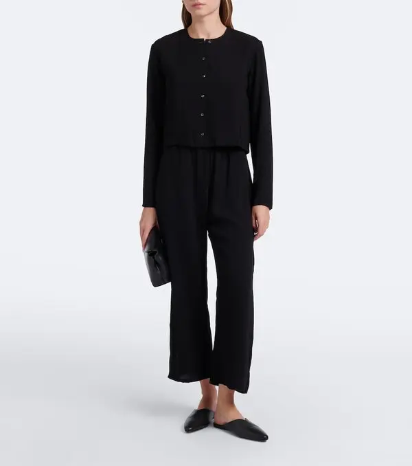LESET Ari Cropped Cardigan