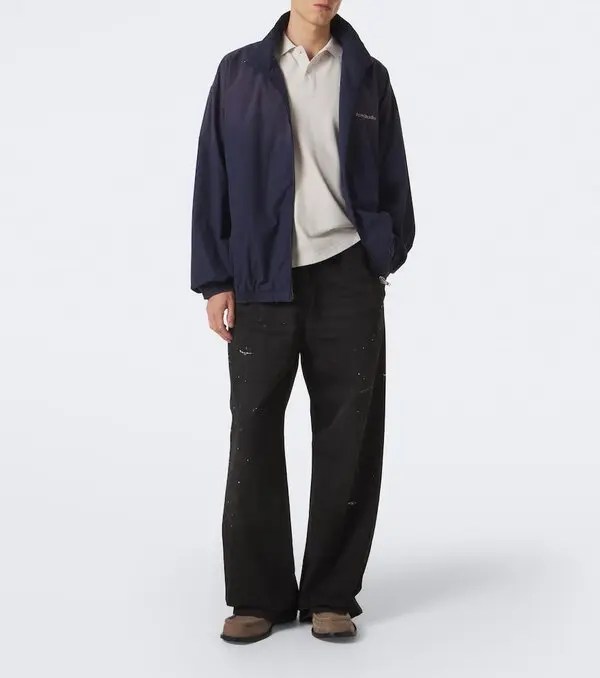 Acne Studios Cotton Twill Wide-leg Pants
