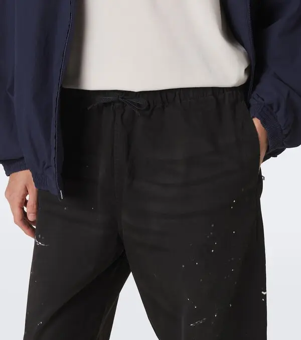 Acne Studios Cotton Twill Wide-leg Pants