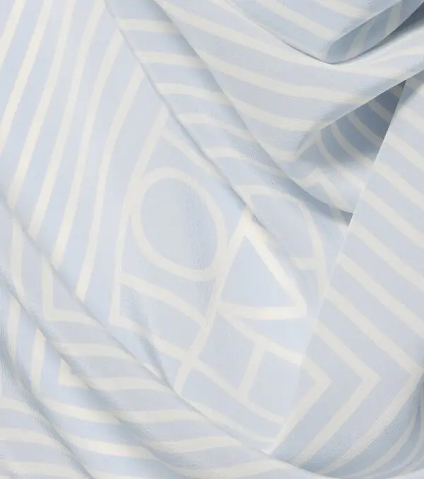 TOTEME Monogram Silk Scarf