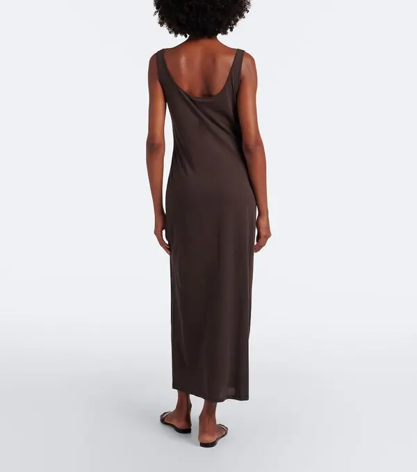 LESET Milo Cotton Maxi Dress
