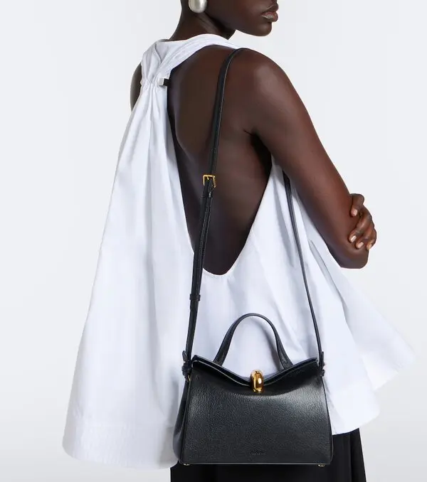 Jacquemus Valerie Small Leather Top-handle Bag