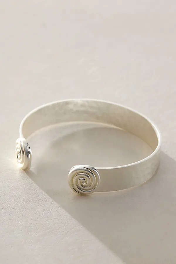 Free People Roscoe Arm Cuff At - Silver