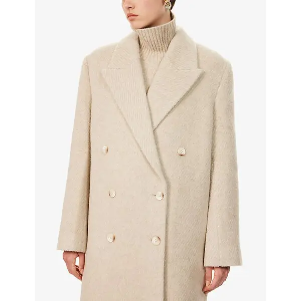 Camilla And Marc Ciro Oversized Wool-blend Coat