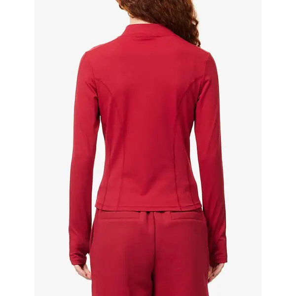 THE COUTURE CLUB Sculpting Jersey Zip-up Jacket