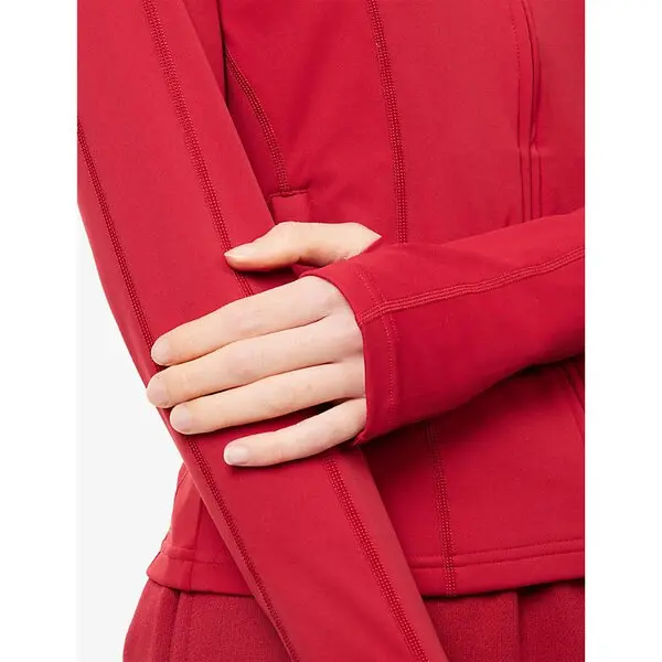 THE COUTURE CLUB Sculpting Jersey Zip-up Jacket
