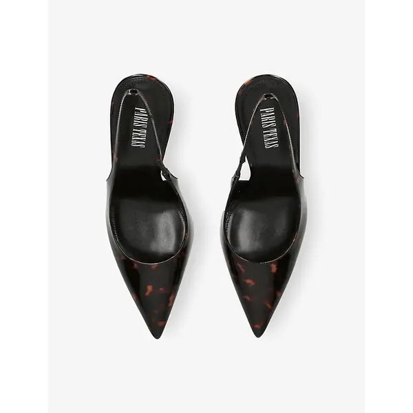 Paris Texas Lidia Slingback 105 Patent Leather Heels