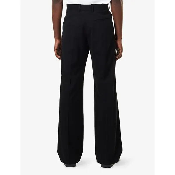 Acne Studios Palvin Wide-leg Wool Jacquard Trousers