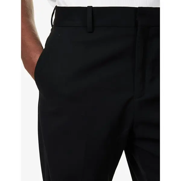 Acne Studios Palvin Wide-leg Wool Jacquard Trousers