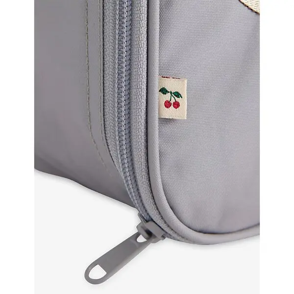 KONGES SLOJD Clover Embroidered Woven Lunch Bag