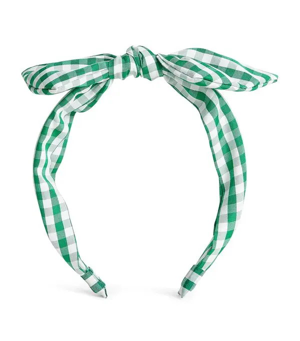ROCKAHULA Gingham Tie Headband