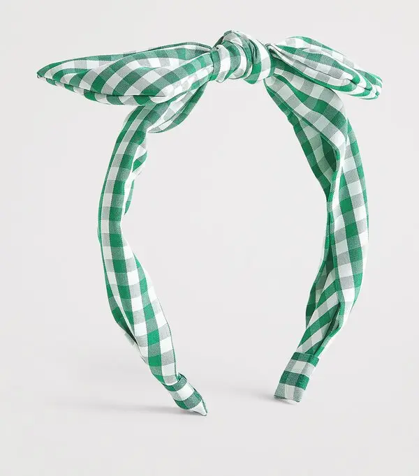 ROCKAHULA Gingham Tie Headband