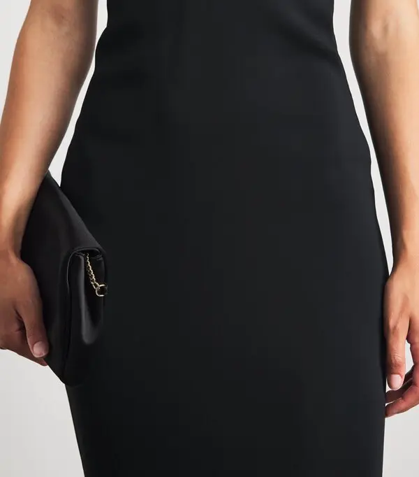 Stella McCartney Embellished Crepe Maxi Dress