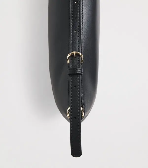 Claudie Pierlot Leather Shoulder Bag - Black