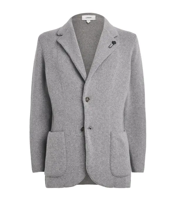 LARDINI Cashmere Blazer - Grey