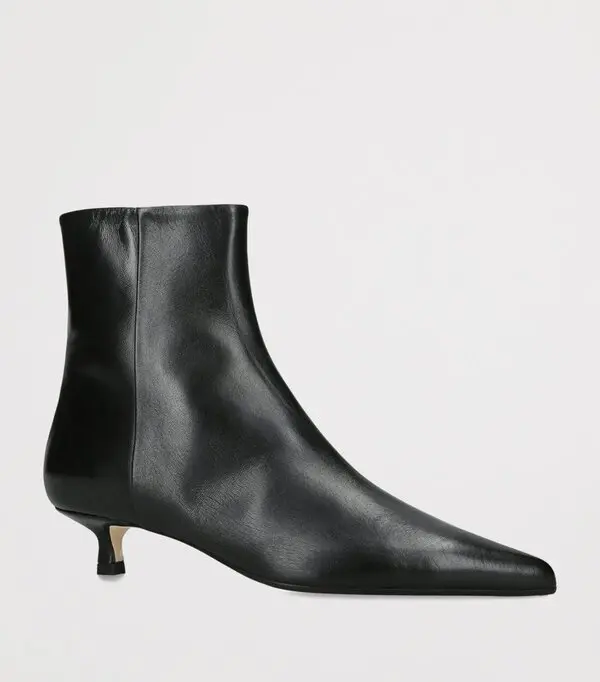 AeydĒ Leather Sofie Heeled Boots 35