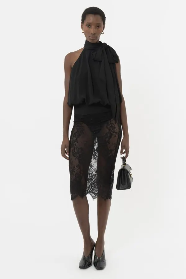 Arakii Lace Midi Skirt