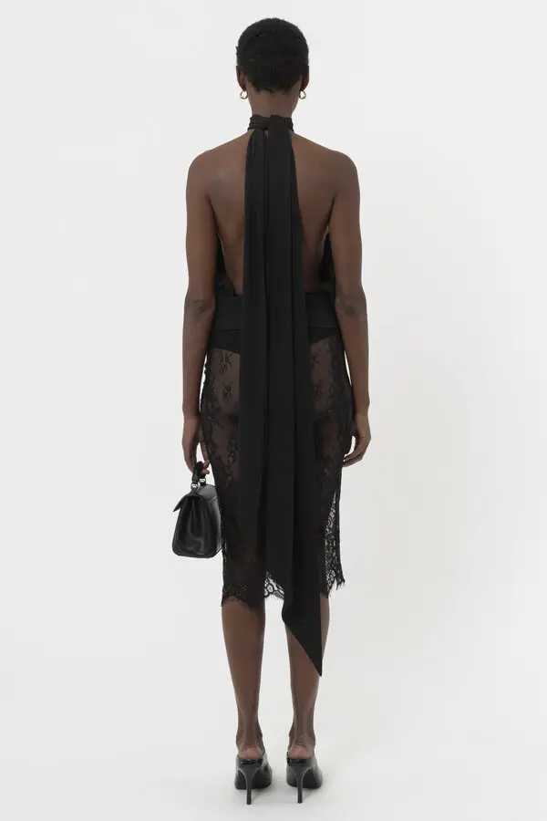 Arakii Lace Midi Skirt