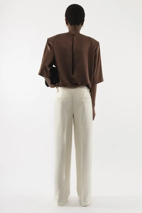 Arakii Boxy Silk Top