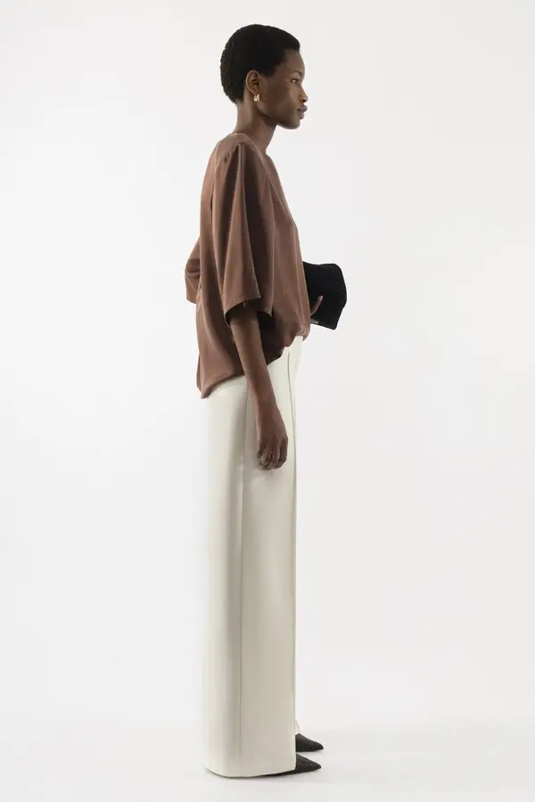 Arakii Low Waist Silk Pant