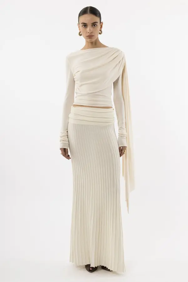 Arakii Breeze Skirt - Off-white