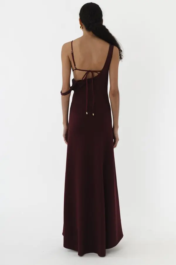 Arakii Butterfly Bikini Top - Burgundy