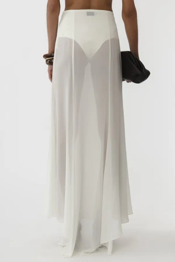Arakii Sheer Maxi Skirt