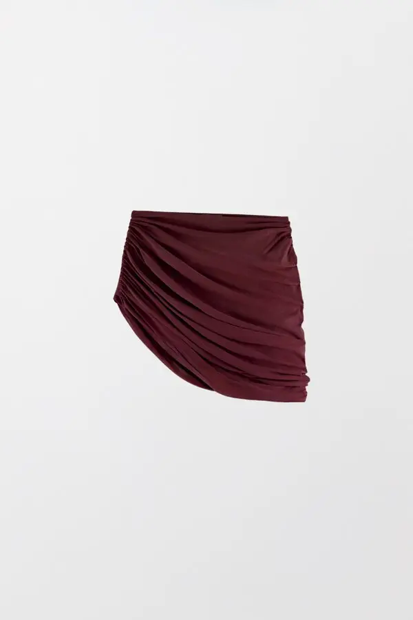 Arakii Knitted Draped Poncho