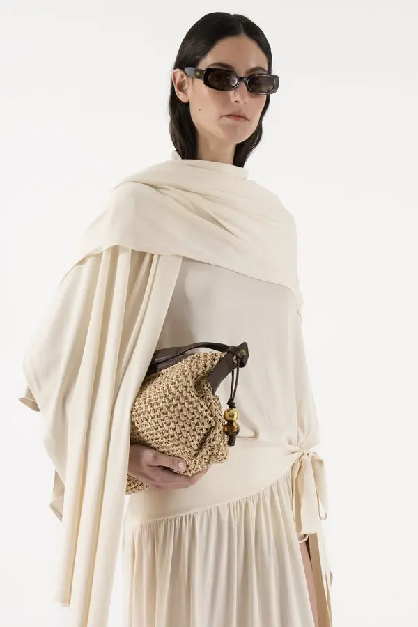 Arakii Thin Knit Scarf