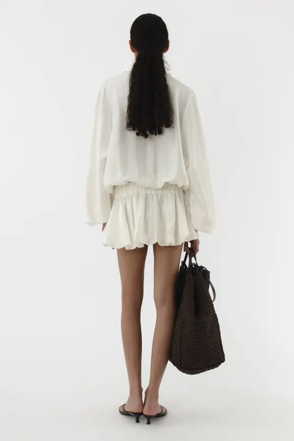 Arakii Balloon Shirt Dress