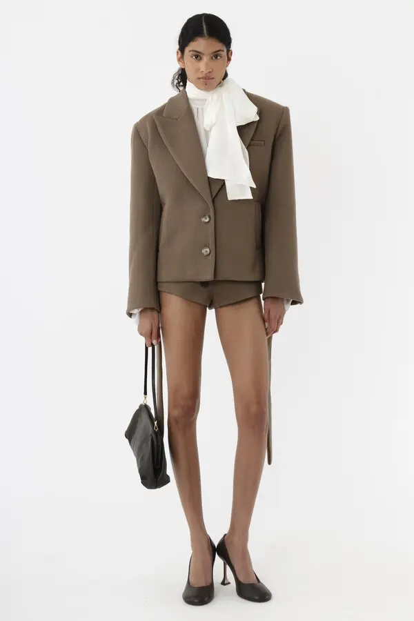 Arakii Boxy Belt Jacket