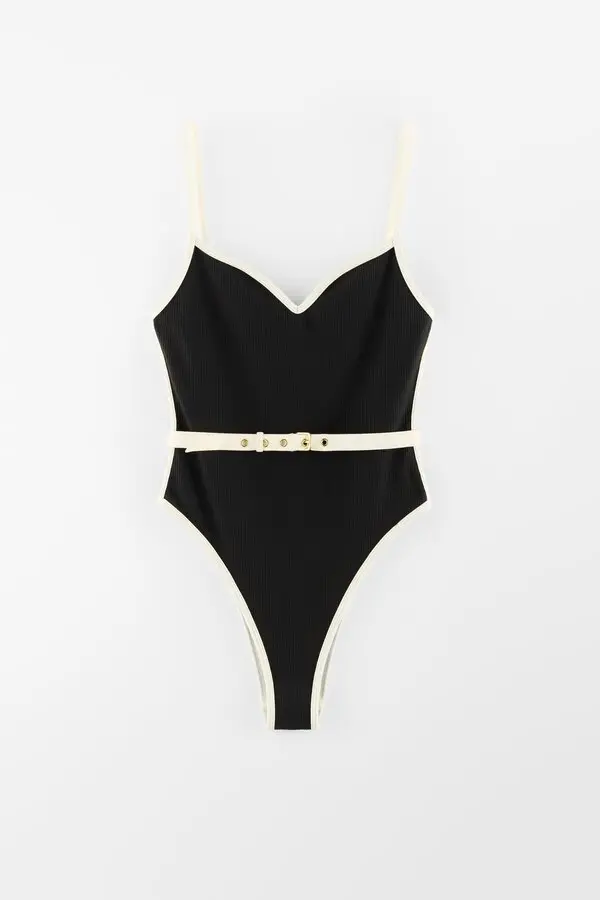 Arakii Retro Swimsuit - Black