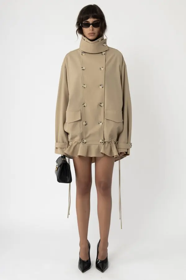 Arakii Sculptural Frill Jacket