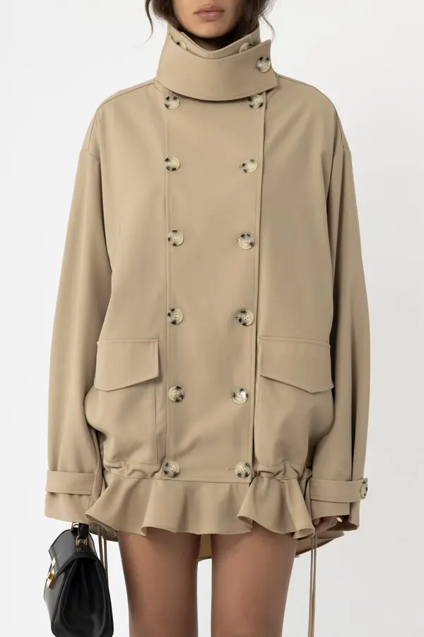 Arakii Sculptural Frill Jacket