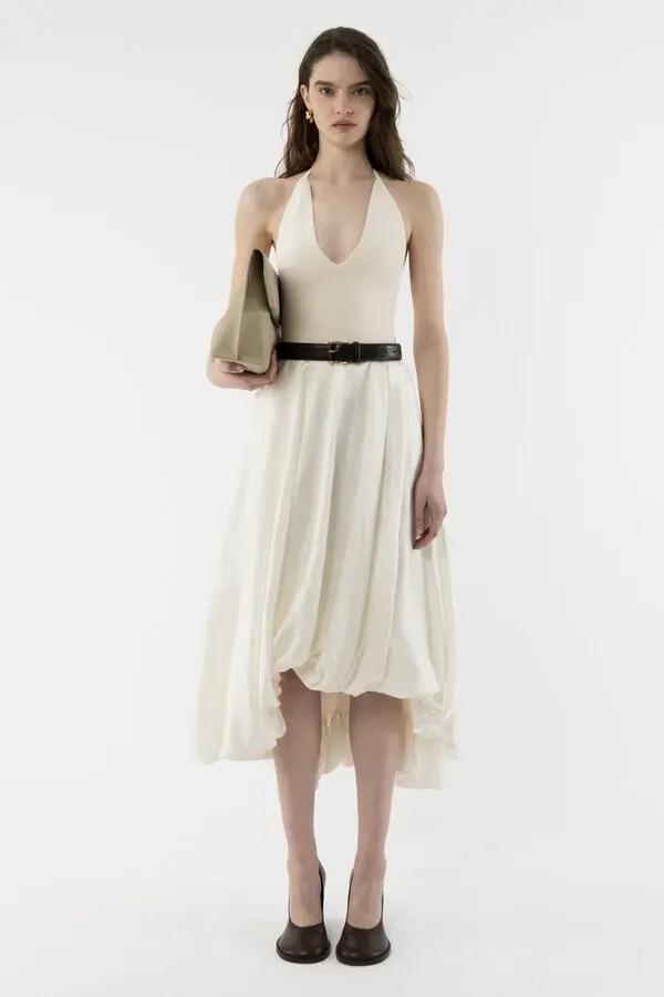 Arakii Halter Tank Top - Off-white