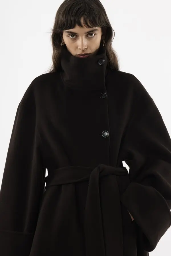 Arakii Double Faced Wool Coat