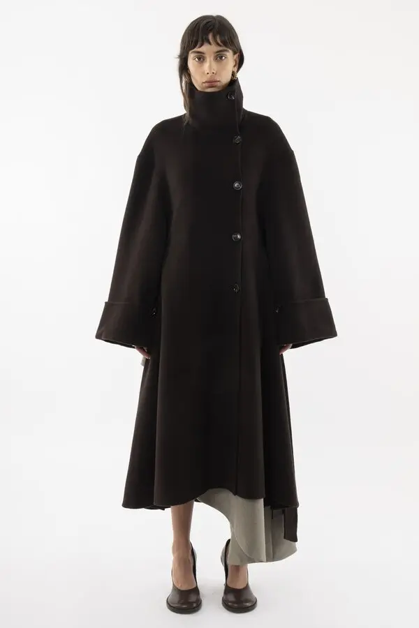 Arakii Double Faced Wool Coat