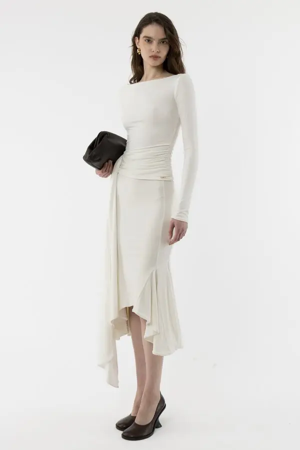 Arakii Jersey Ankle Skirt